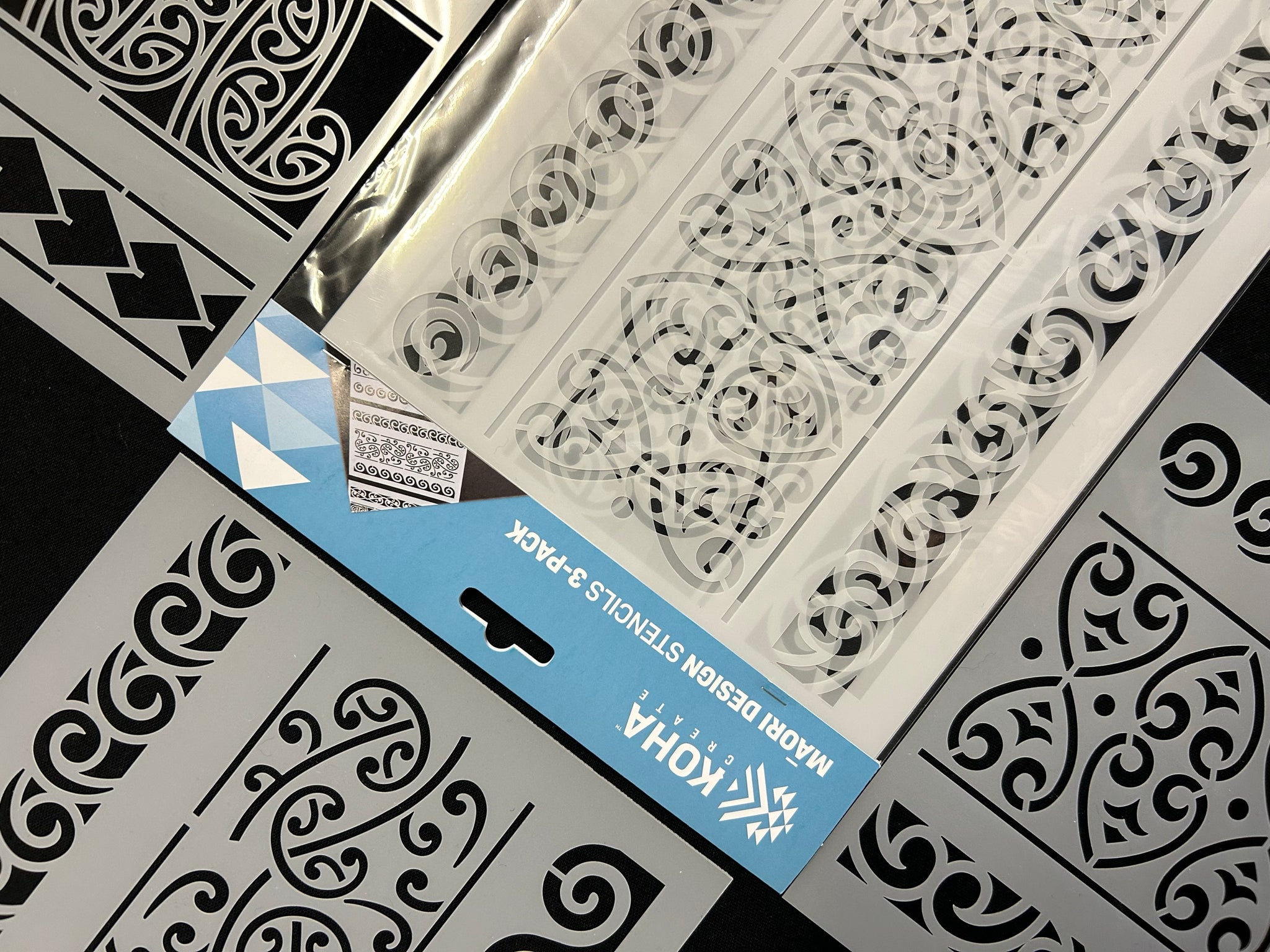 Māori Design Stencils - 3 Pack | XMT Creations